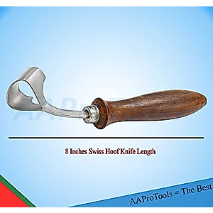 AAProTools Farrier Hoof Knife Swiss Pattern - Farrier Tools