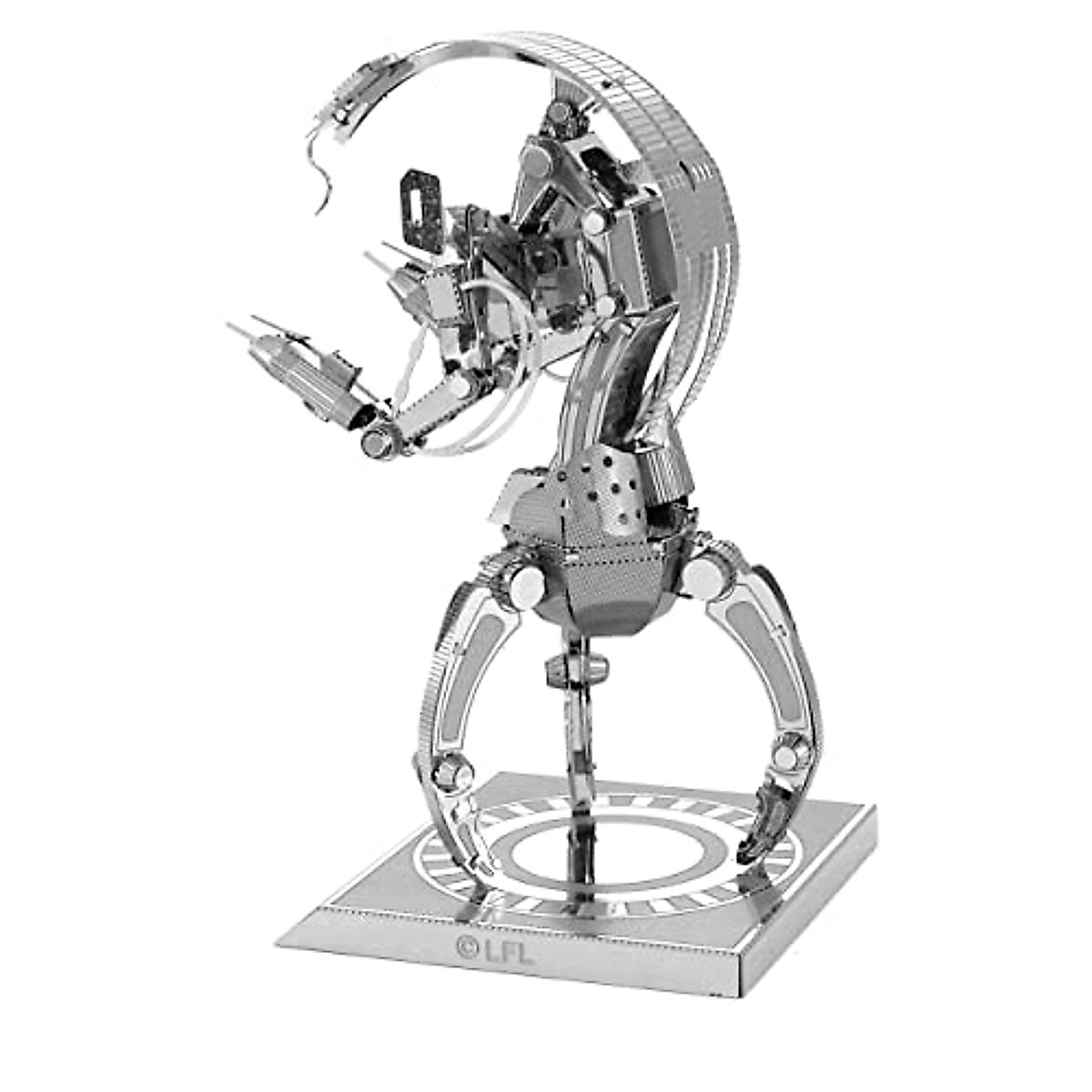 Metal Earth Star Wars Destroyer Droid 3D Metal Model Kit Bundle with Tweezers Fascinations