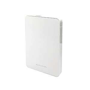 Avolusion Z1-S USB 3.0 Portable External Gaming Hard Drive - White (for PS5, Pre-Formatted) - 2 Year Warranty (1TB)