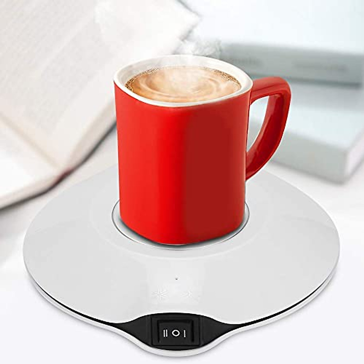 USB Cup Heater Cooler Plate Cup Warmer and Colder Beverage Mug Mat Office Tea Coffee Heater Pad for Coffee Tea Cola Cans Drinks