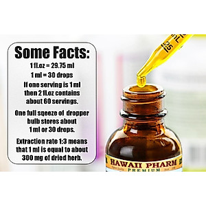 Hawaii Pharm Jin Qian Cao Alcohol-FREE Liquid Extract, Jin Qian Cao (Lysimachia Christinae) Dried Herb Glycerite Natural Herbal Supplement 2 oz