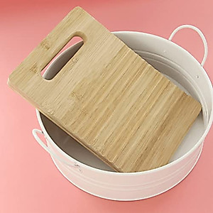 Cabilock Wood Washing Clothes Washboard Laundry Washboard Hand Wash Board Mini Scrubbing Board Mat for Home Kids Cleaning Shirts