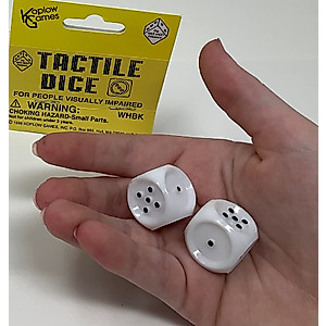 Tactile Dice 2 Each