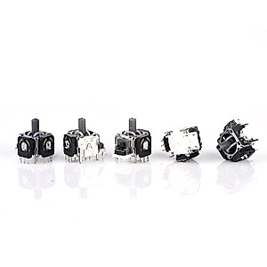 Tihebeyan 5Pcs 3D Controller Joystick Axis Analog Sensor Module Replacement Compatible with Sony Playstation 4 PS4