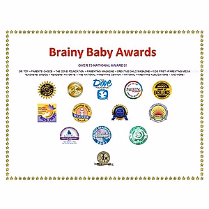 Brainy Baby 123s Flashcards: Introducing Numbers 1 to 20 Deluxe Edition