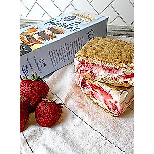 Pamela's Gluten Free Graham Crackers, Honey, Pie Crust, S'mores & Snacks, 7.5 Ounce (Pack of 6)