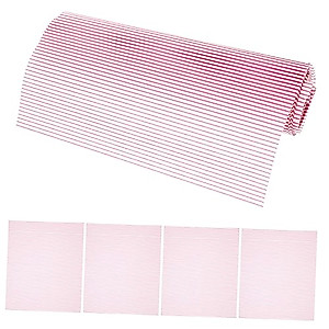 BESTonZON 100pcs Sheets Sandwich Wrapping Paper Burger Wrappers Food Wrappers Wraps for Packing French Fries Wraps Oil Absorption Oil Paper Baking Paper Delicatessen Wood Pulp