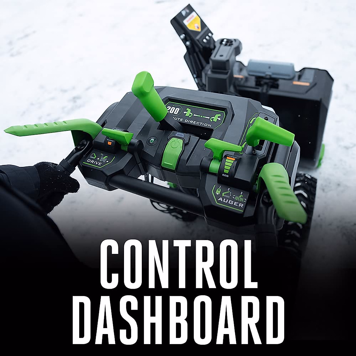 EGO SNT2400 24 in. Self-Propelled 2-Stage Snow Blower with Peak Power Battery and Charger Not Included, Black