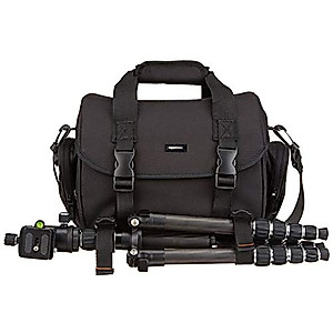 Amazon Basics Large DSLR Gadget Bag (Gray interior)