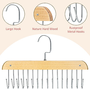 Jewelry Holder Organizer Wall Mount Necklace Holder Necklace Organizer, Hanging Jewelry Organizer