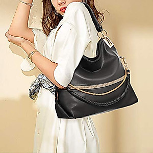 Dasein Women Purses Handbags Fashion Hobo Bags Vegan Leather Purse Ladies Handbag Casual Tote Rhinestone Satchel Shoulder Bag