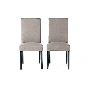Christopher Knight Home Corbin Dining Chairs, 2-Pcs Set, Taupe