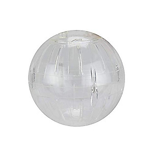 Lee's Kritter Krawler Mini Exercise Ball, 5-Inch, Plastic, Clear