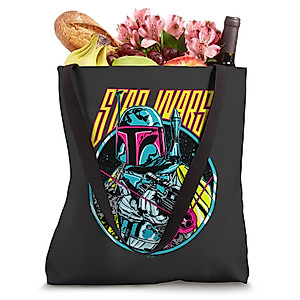 Star Wars Boba Fett Neon Blaster Tote Bag