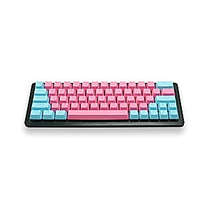 Mountain Everest 60 Compact RGB Gaming Keyboard - with Lubricated Hot-Swappable Mechanical Contacts and More Encore - US ANSI (Everest 60 | Touch 55, Quartz B)