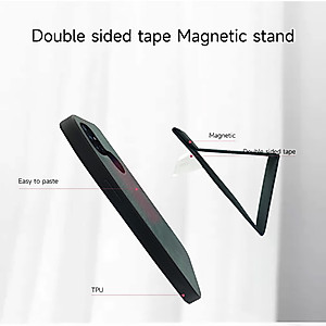 Compatible with OnePlus Nord N10 5G Mobile Cover with Magnetic Kickstand Vertical Stand Holder Thin Slim TPU Full Body Cell Phone Cover for One Plus N 10 G5 1 Plus 10N 1plus One+ 1+ N105G Women Green