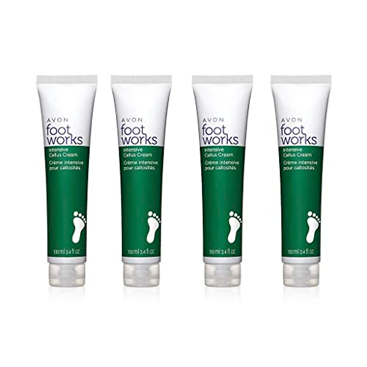 Avon Foot Works Intensive Callus Cream Lot of 4