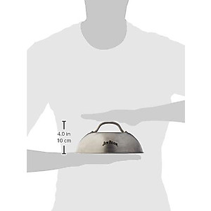 Jim Beam JB0181 9" Burger Cover Cheese Melting Dome, Silver