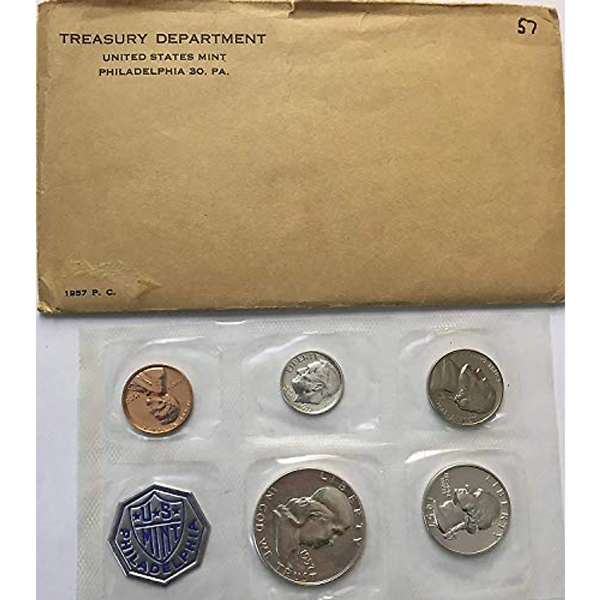 1957 P 1957 proof proof