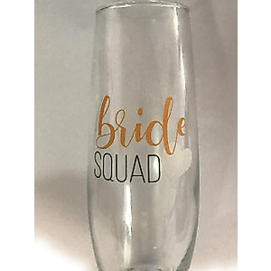 Bride Squad Fluke Glass