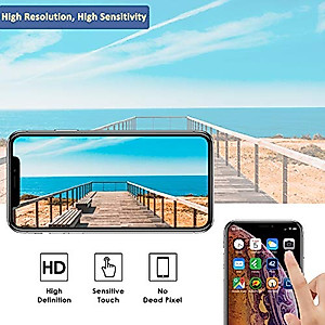 Yodoit for iPhone XR Screen Replacement Kit COF Full HD LCD Display 3D Touch Digitizer Frame with Repair Tool for Model A1984, A2105, A2106, A2107 Black 6.1 inch