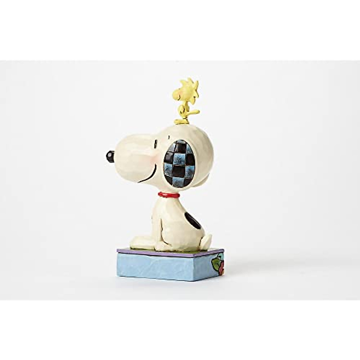 Enesco Peanuts by Jim Shore Snoopy and Woodstock My Best Friend Personality Pose Figurine- Resin Hand Painted Collectible Decorative Figurines Home Decor Sculpture Shelf Statue Collection Gift, 5 Inch