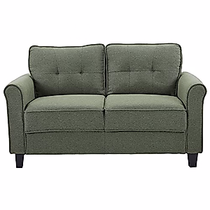 Lifestyle Solutions Loveseat Sofa, Heather Grey