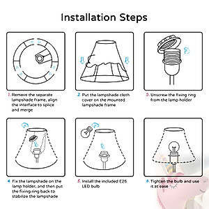 Floor Lamp by Cozylight, Pink Unicorn Design 51inch Tall Standing Lamp for Girl’s Bedroom, Hand-Stitched Toy Lamp Decorate Living Room, with an E26 LED Bulb