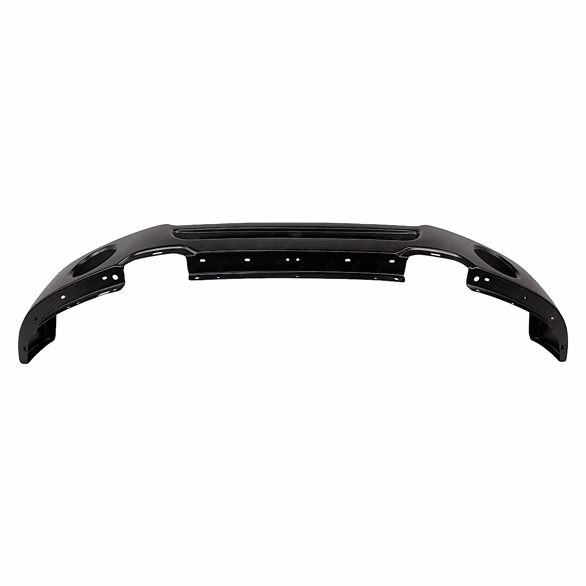Crash Parts Plus Painted Black Steel Front Bumper for Ford F-150, Lincoln Mark LT - FO1002401