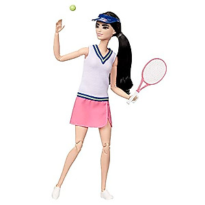 ​Barbie Doll & Accessories, Career Tennis Player Doll with Racket and Ball 22 Inch