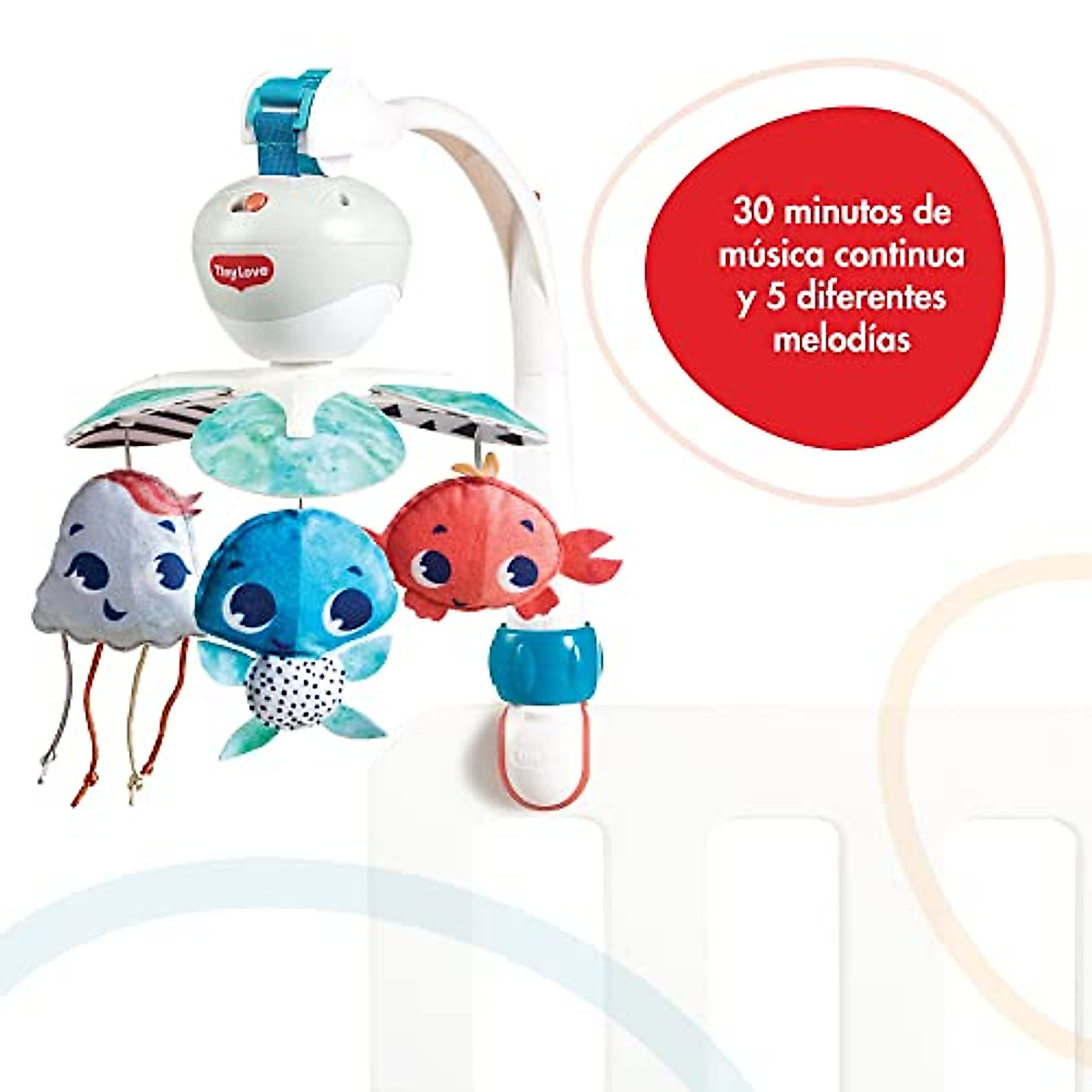 Tiny Love 3-in-1 Take Along Mobile, Treasure The Ocean
