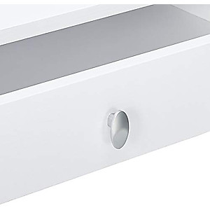 Convenience Concepts Newport 1 Drawer Desk, White