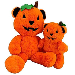 PLUSH TOYS WONDERLAND Jack O'Lantern 16 Plush Toy – Halloween Stuffed Animal, Soft Pumpkin Toy for Kids, Cute Plushie for Nursery Decor, Fun Party Favor