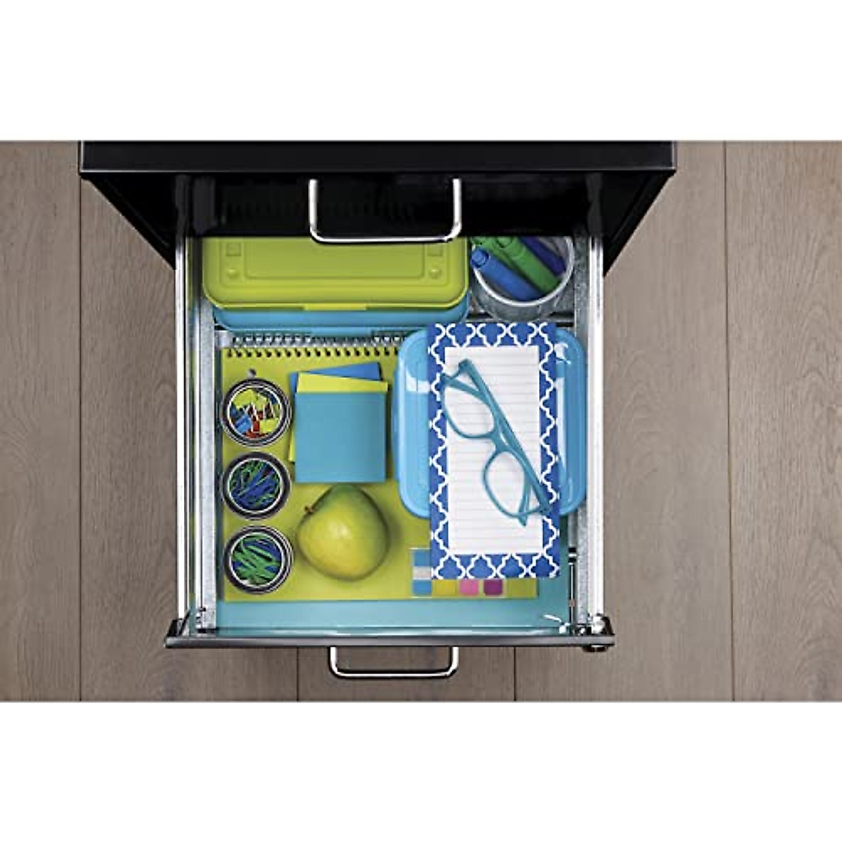 Lorell File Cabinet, Black -