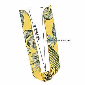 Carede Twist Wire Headbands for Women Retro Paisley Bandana Scarves Flower Leaf Print Head wrap Rabbit ears Bow Hairbands Hair Holder Hair Accessory,Pack of 9