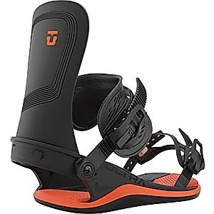 Union Ultra Mens Snowboard Bindings Black/Orange Sz L (10.5+)