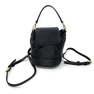 Tory Burch Women’s Thea Mini Backpack (Black)