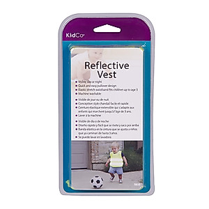 KidCo S850 Adjustable Reflective Baby Safety Vest (Yellow)