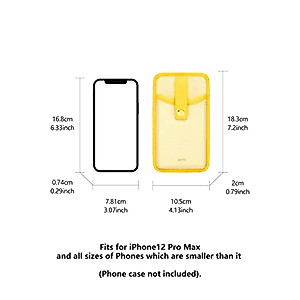 JW PEI Women's Aylin Canvas Cell Phone Crossbody Bag (Yellow)