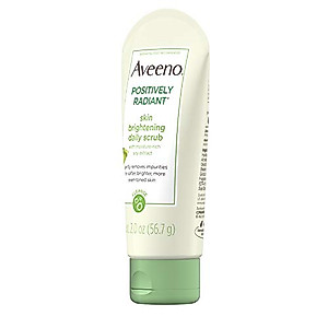 Aveeno Positively Radiant Skin Brightening Exfoliating Daily Facial Scrub ,2.0 oz