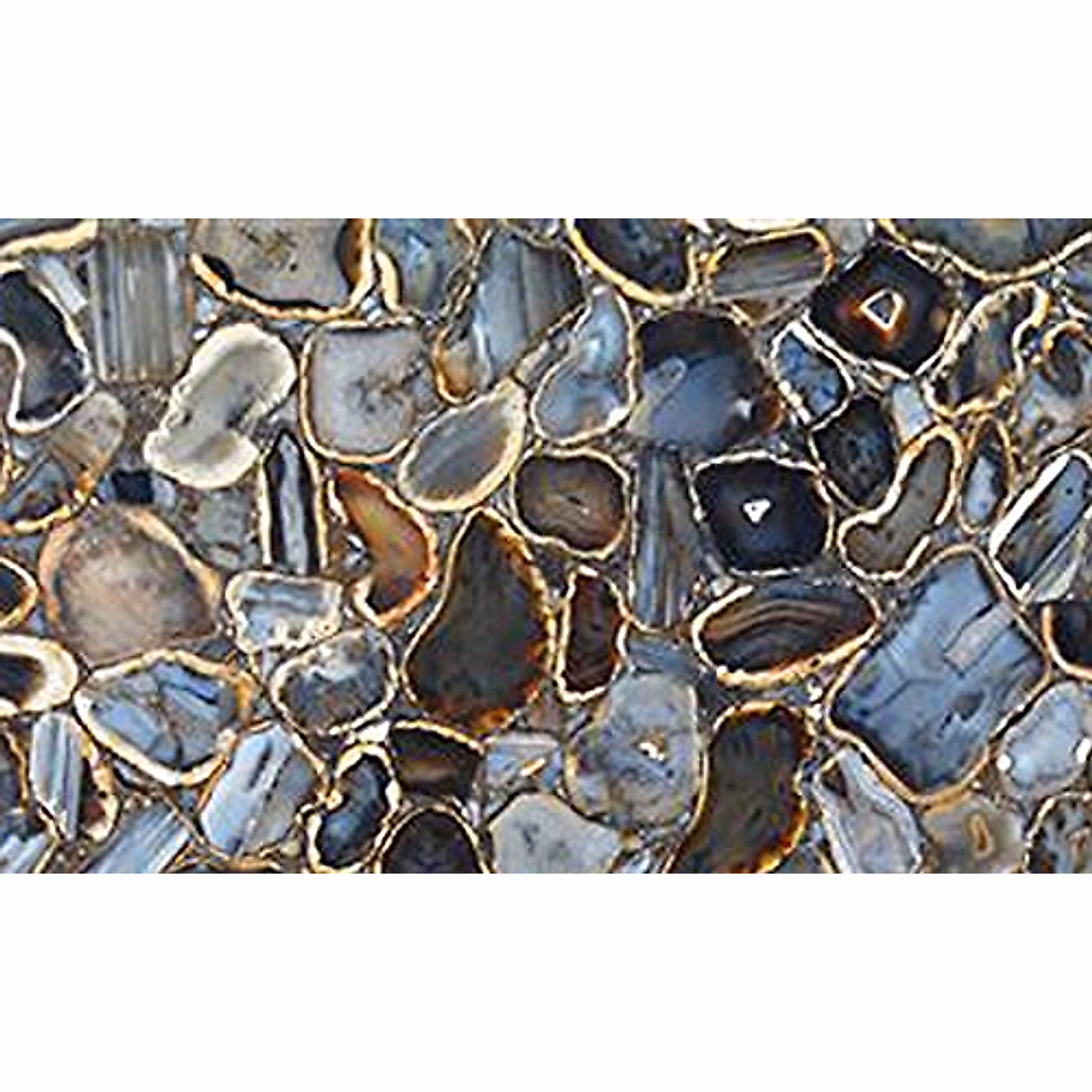 Natural Brown Agate Stone 30" x 18" Inch Rectangle Dining Table Top, Brown Agate Stone Rectangle Counter Top, Brown Agate Stone Rectangle Meeting Room Table Top, Piece Of Conversation, Family HeirLoom