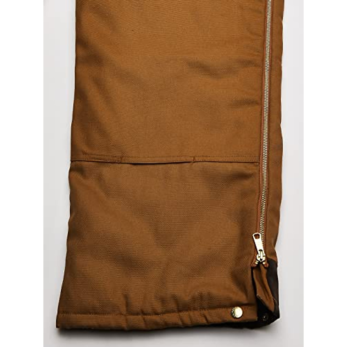 Dickies Men's Premium Insulated Bib Overall, Brown Duck, XX-Large/Short