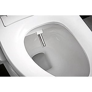 KOHLER 18751-0 PureWash E525 Elongated Warm Water Bidet Toilet Seat, Electric Bidets for Existing Toilets, Adjustable Bidet Sprayer, White