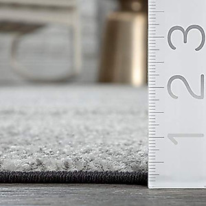 nuLOOM Contemporary Lurline Area Rug, 8x10, Grey