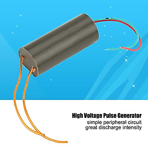 High Voltage Pulse Generator Module, DC 3-6V High Voltage Pulse Generator 400KV Super Arc Coil Module