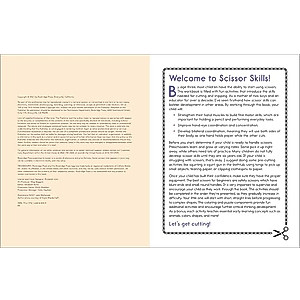 My First Scissor Skills Workbook: Cut-and-Paste Activities to Build Hand-Eye Coordination and Fine Motor Skills (My First Preschool Skills Workbooks)