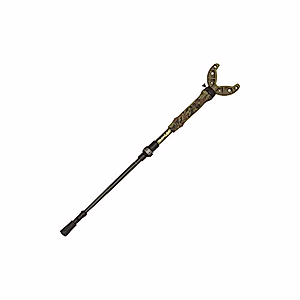 Allen Company The Shocker Tom Taker Click-Stix Shooting Stick by Allen, Collapsible Hunting Monopod, 36 inches, Green (21927)