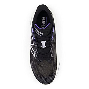 New Balance Women's WWWKELB1 Walking Shoe, Black/Electric Indigo/Grey Violet, 8