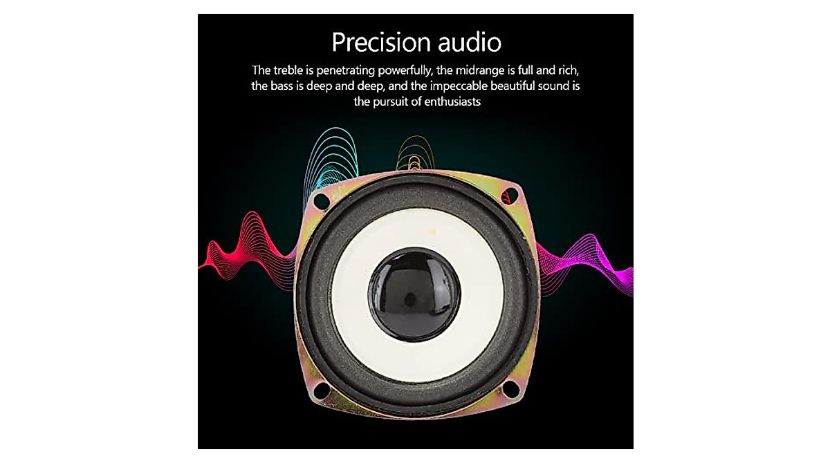 eboxer-1 3 Inch Full Range Speaker: High-Sensitivity Audio Woofer