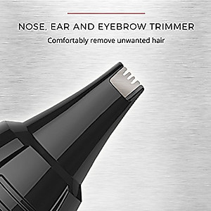 Remington Head to Toe Advanced Rechargeable Powered Body Groomer Kit, Beard Trimmer (10 Pieces), 6.3 Inch